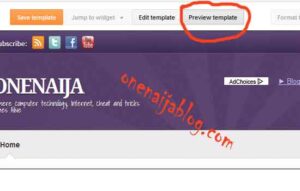 The New Blogger Blog HTML Editor – One Naija Blog